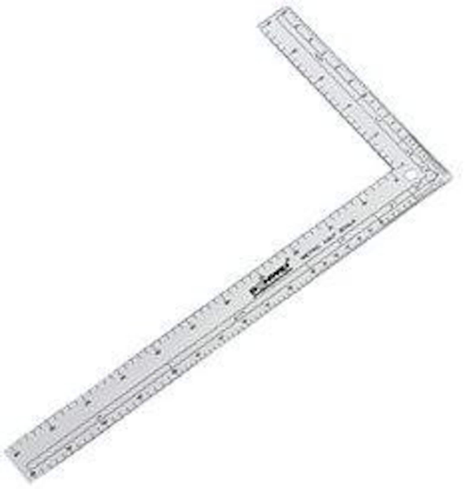 24 Aluminum L-Square Tailor's Ruler | Etsy