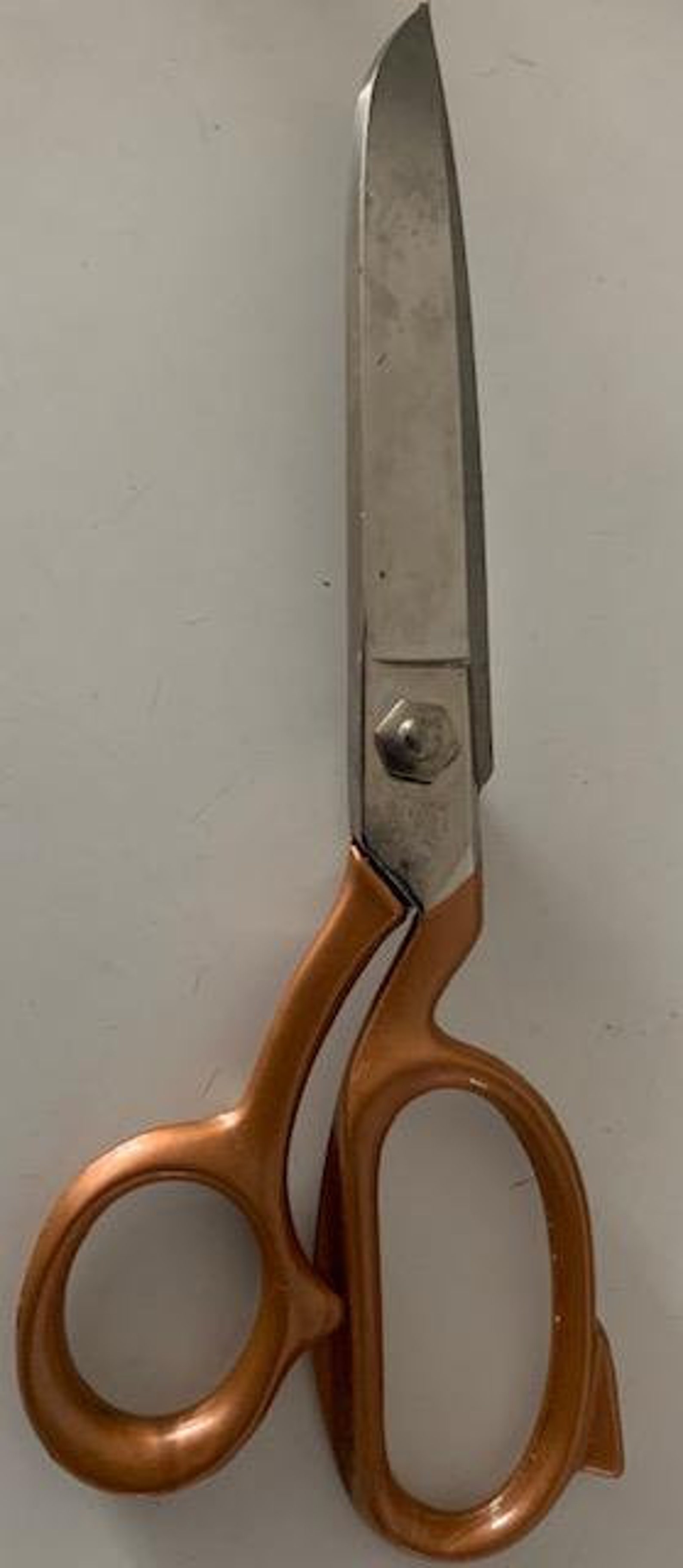 7" Bent Handle Dressmaker Shears Scissors With Copper Handles - Made in ...