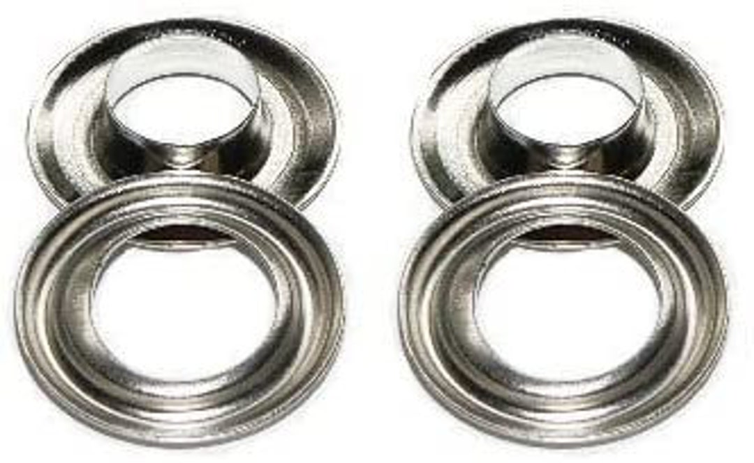 C.S. Osbone & Co. Nickel Plated Grommet and Washer for Set-it-yourself ...