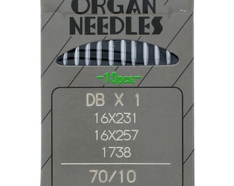 Organ DB X 1 Industrial Needles 16X257 Size 90/14-1 Box100 | Etsy