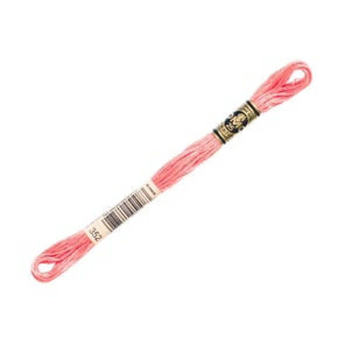DMC 117-352 Six Stranded Cotton Embroidery Floss Light Coral - Etsy