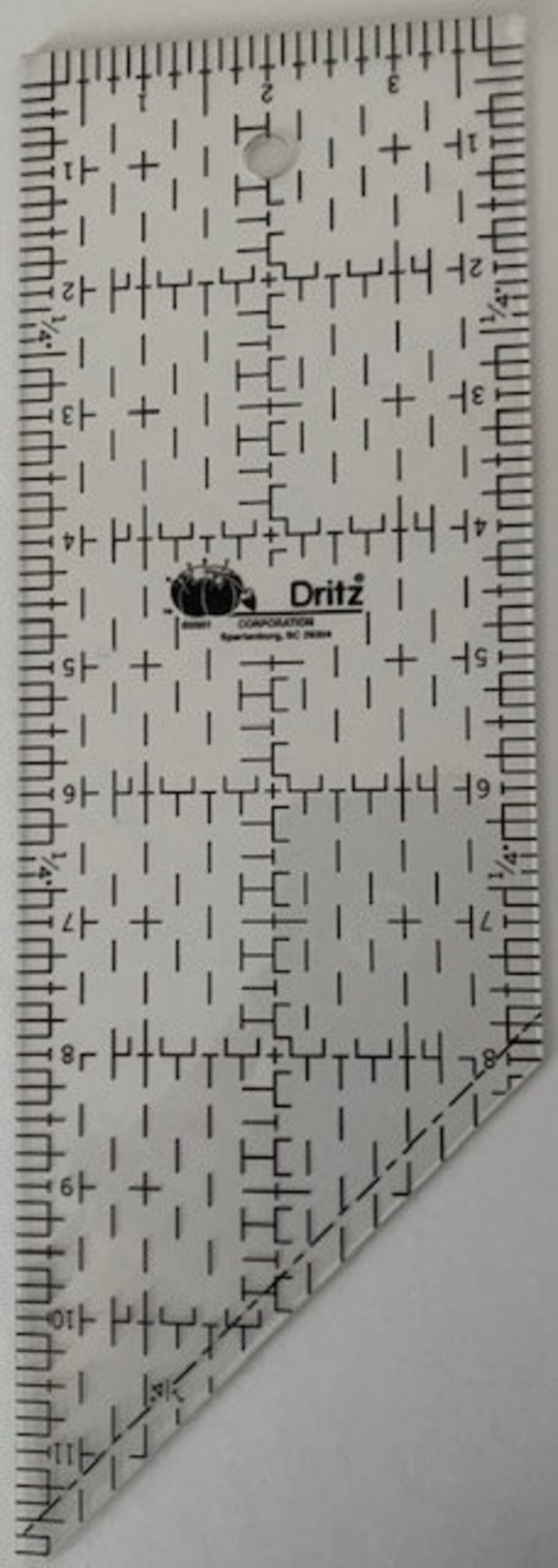 Dritz 45 Degree Angle Quilting Ruler-4"x12" - Etsy