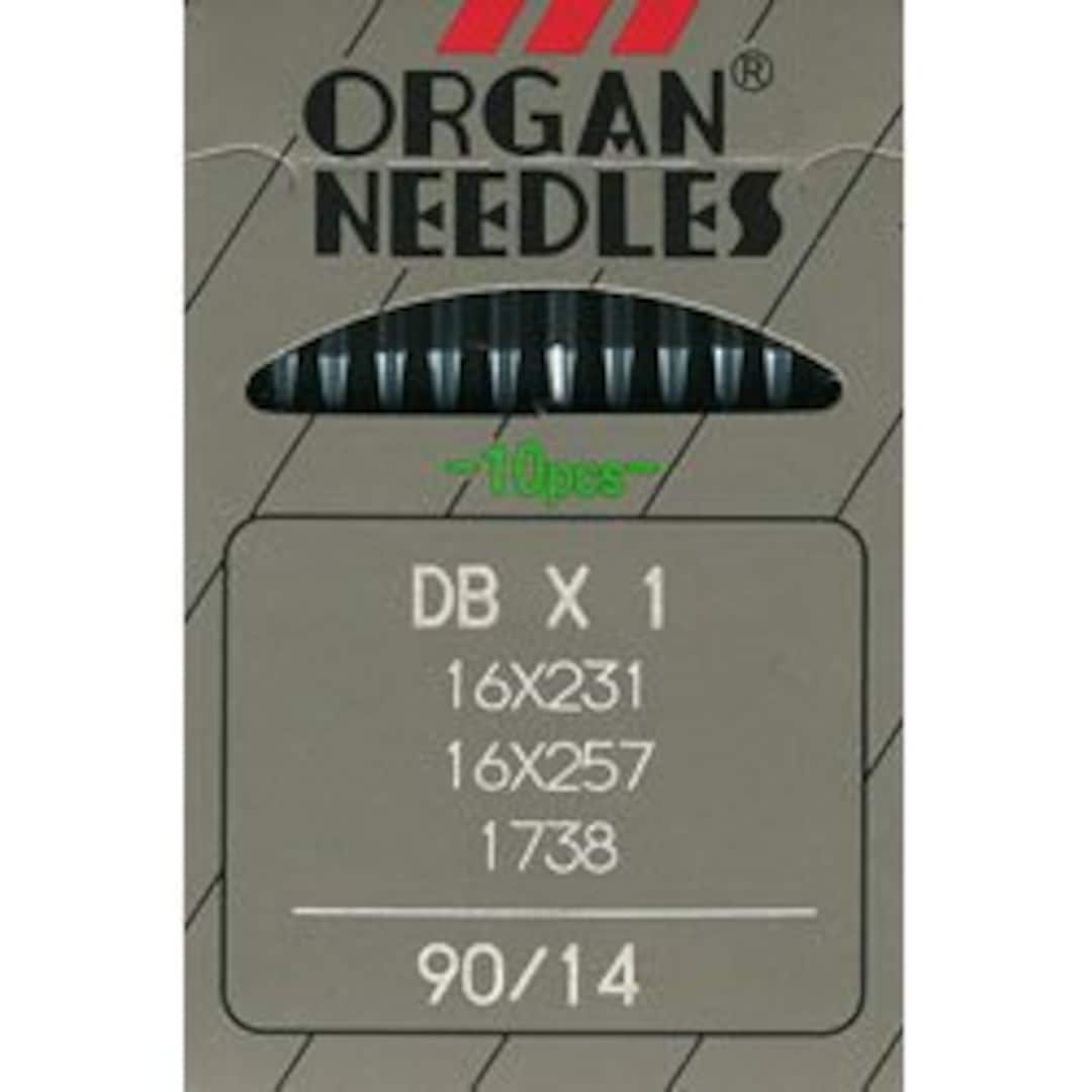 Organ DB X 1 Industrial Needles 16X257 Size 90/14 (10pk) - Etsy