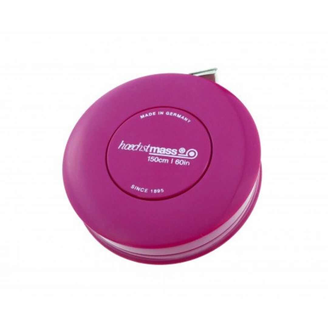 Hoechtmass Pocket Roller Tape Measure-magenta-60 Inch/150 Cm-made in ...