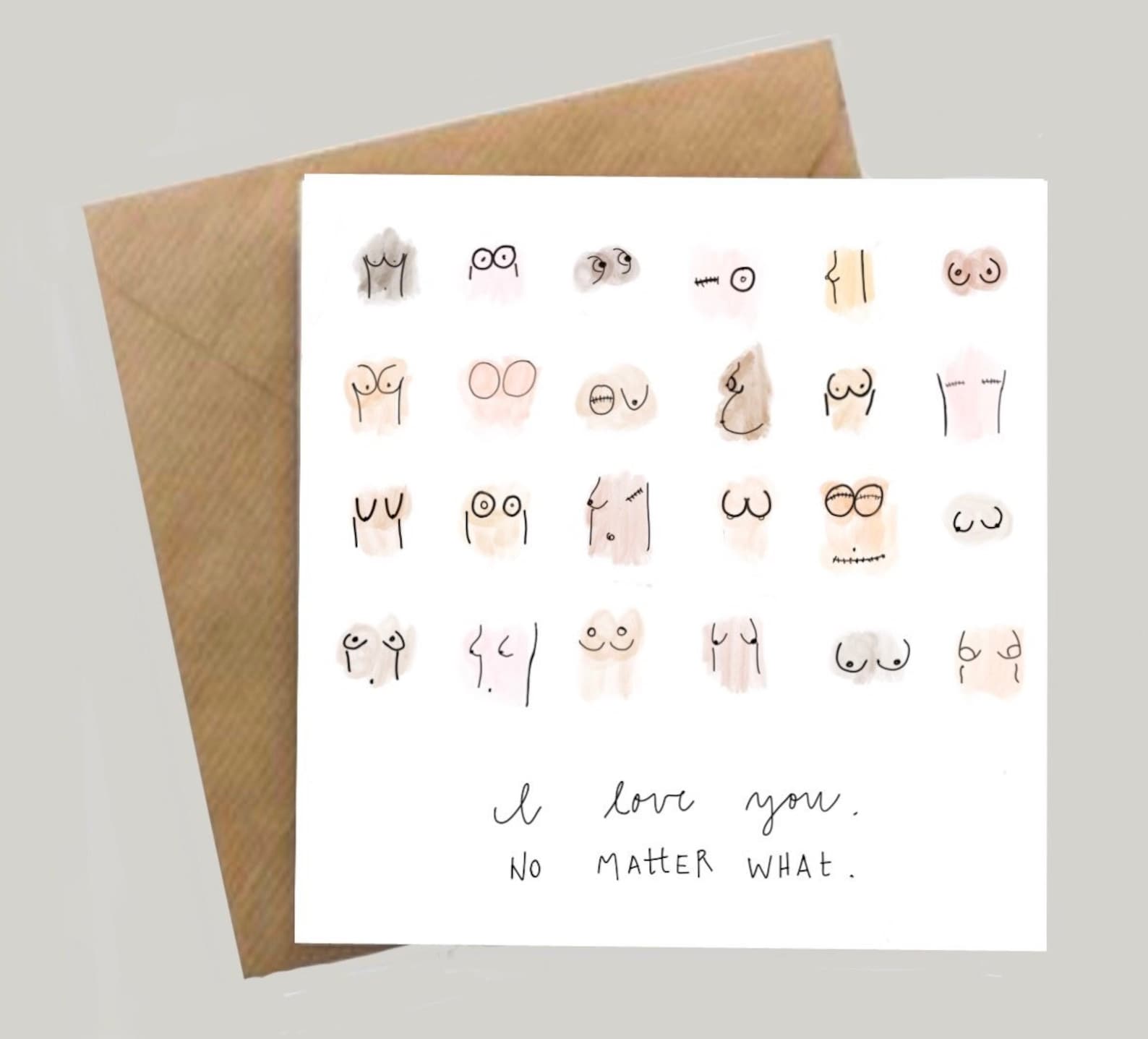 Breast Cancer Card | Mastectomy Card | Get Well | Surgery Card | Cancer ...