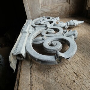 Antique French Zinch Ornament Finial Architectural Salvage - Etsy