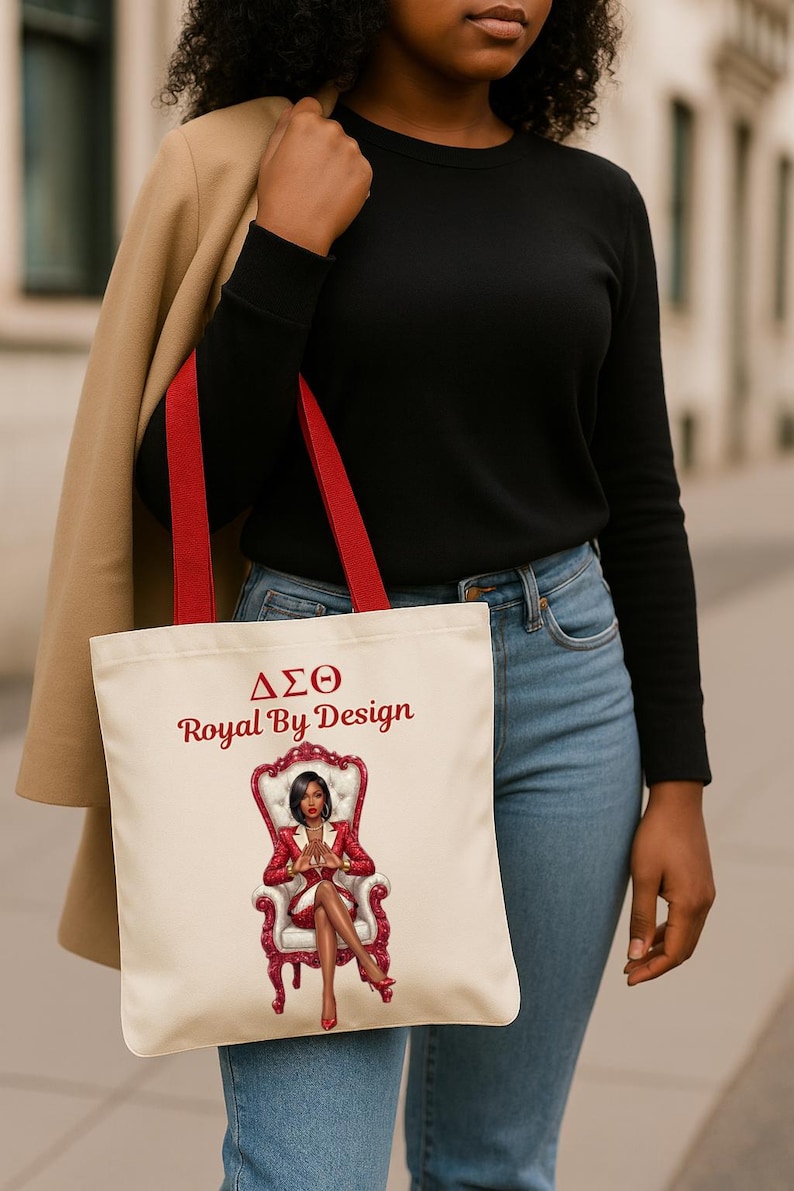 Delta Sigma Theta PNG | Crimson & Cream Sorority Art (digital Download ...