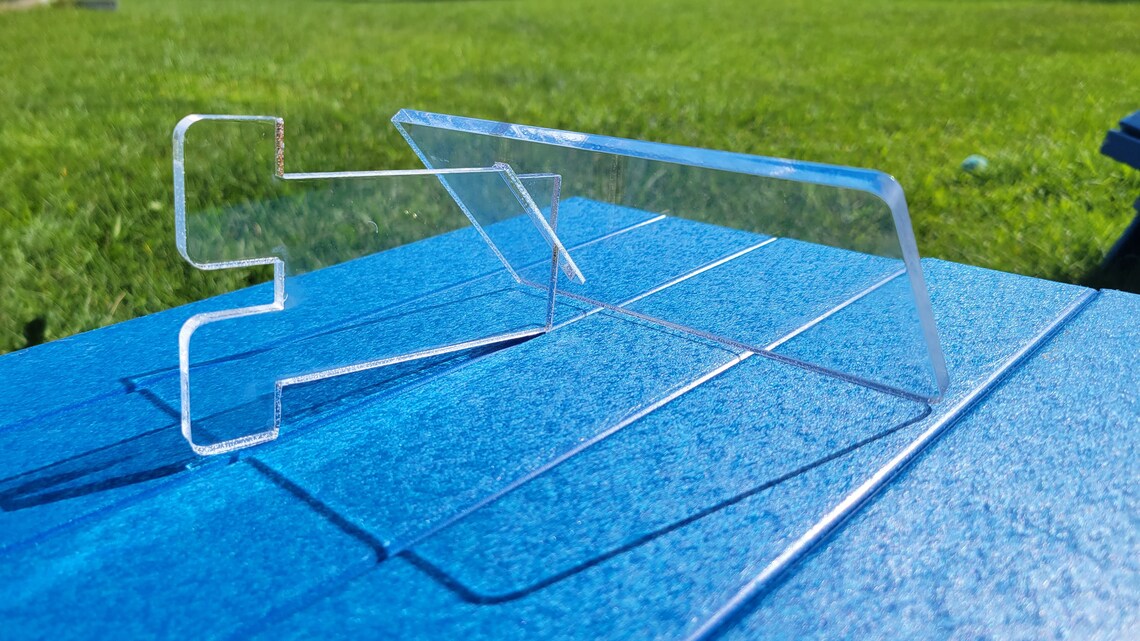 Personalized Elegance: 1/4 THICK Customizable Acrylic Phone Stand for ...