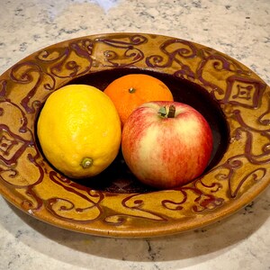 Gold Textured Handmade Platter, Ceramic Serving Plate, Unique Table ...
