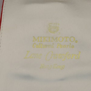 Vintage Mikimoto Pearl Strand Graduated 16.5 Inches Necklace. Original ...