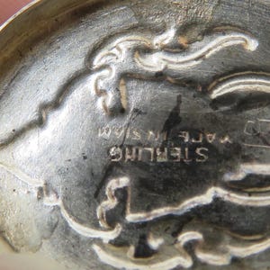 Vintage Sterling Silver Siam Large Locket Pendant. - Etsy