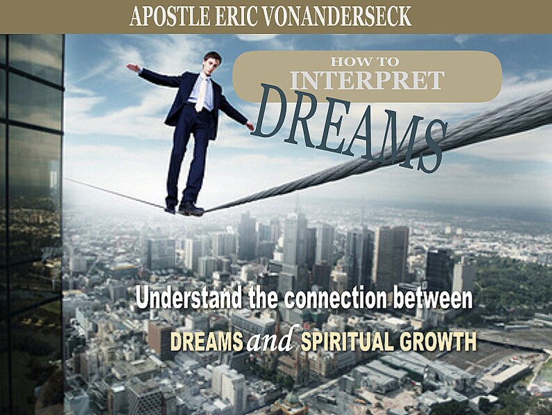 How To Interpret Dreams A Handbook For Christians Etsy