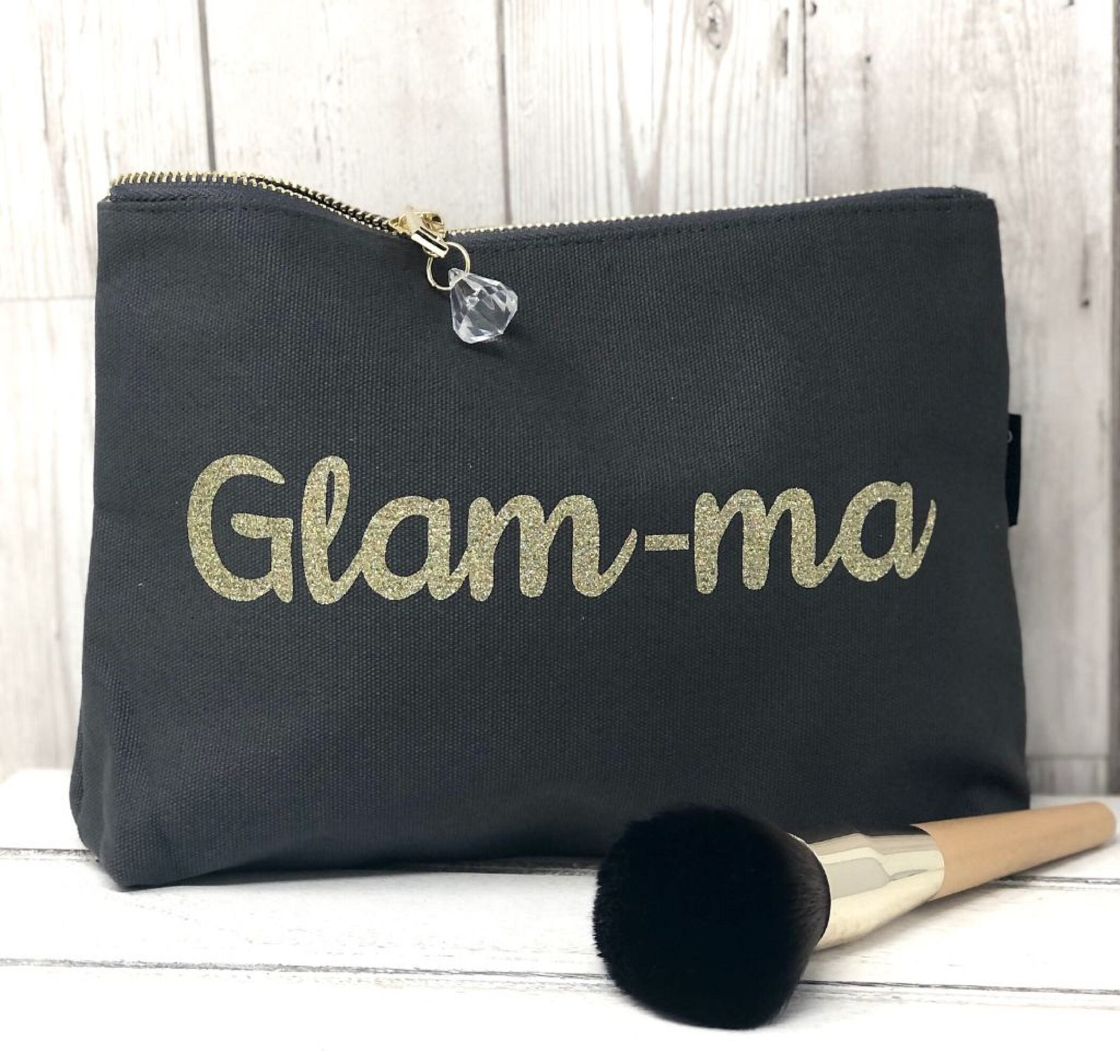 Glam-ma Make-Up Bag Glamma gift Grandmother Gift Nanny | Etsy