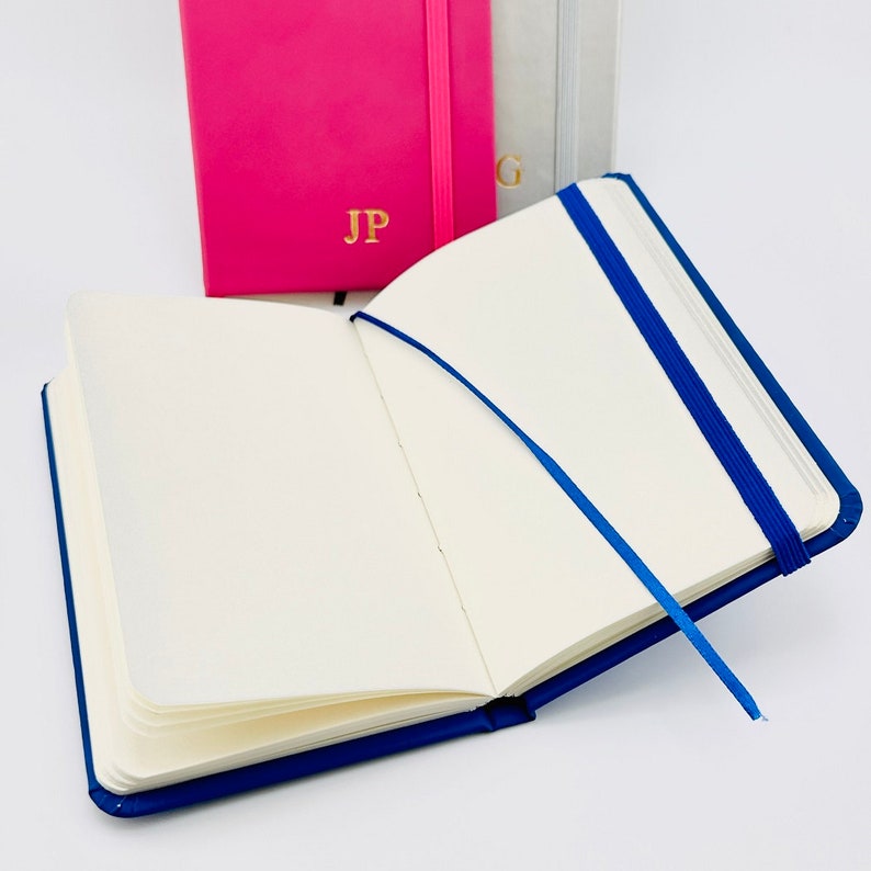 Personalised Small A6 Notebook, Plain 100 Sheets,journal,personalised ...
