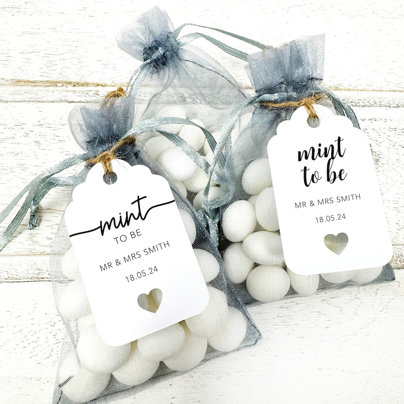 Mint Wedding Favor - Etsy