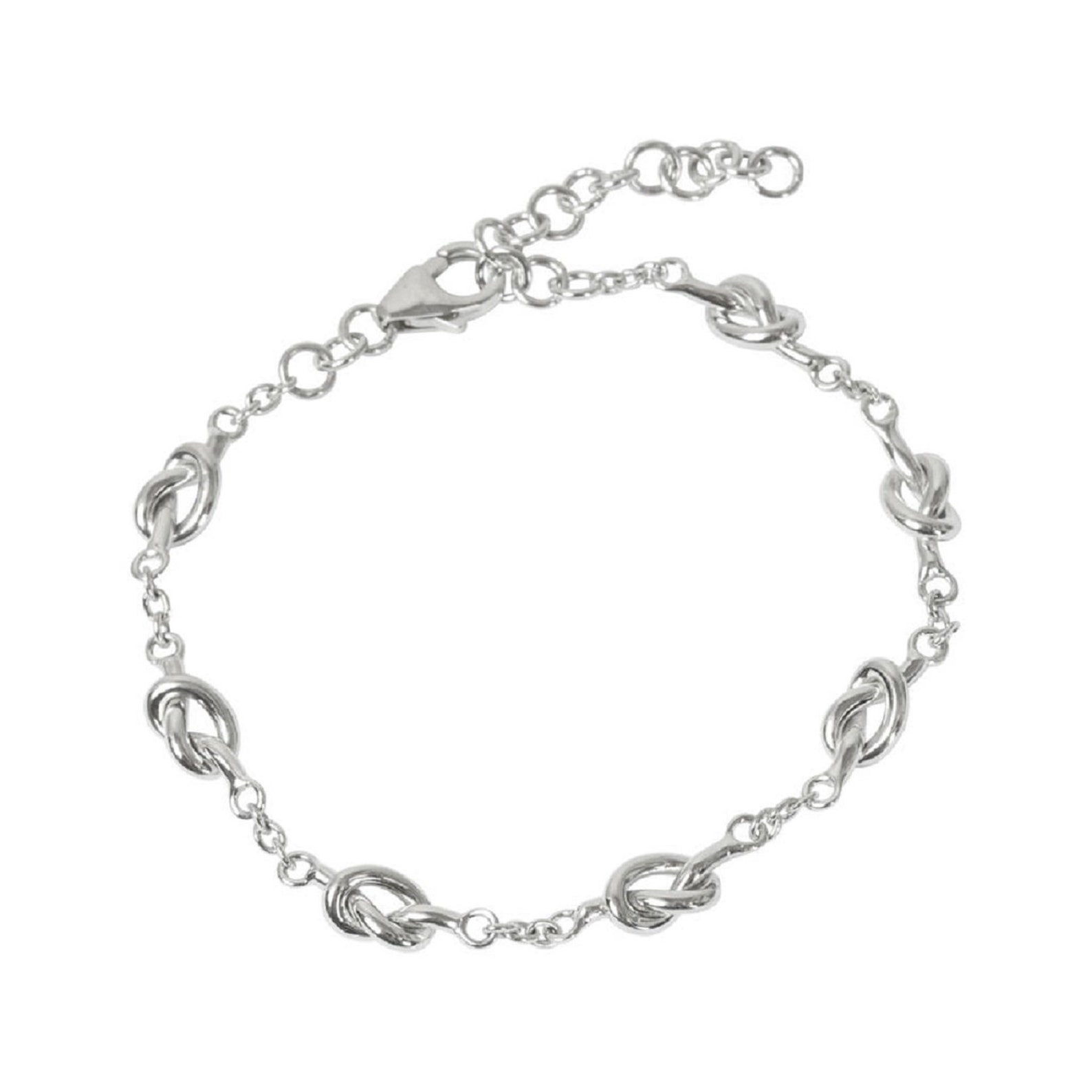 Friendship Knot Sterling Silver Bracelet Significant - Etsy UK