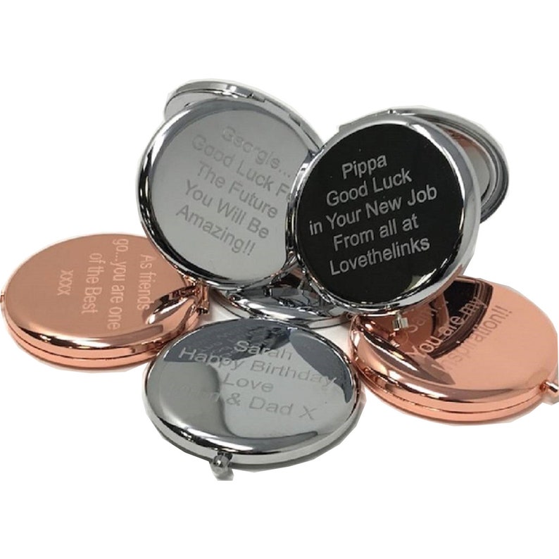 Dull Sparkle Compact Mirror Slogan Compact Mirror Handbag - Etsy