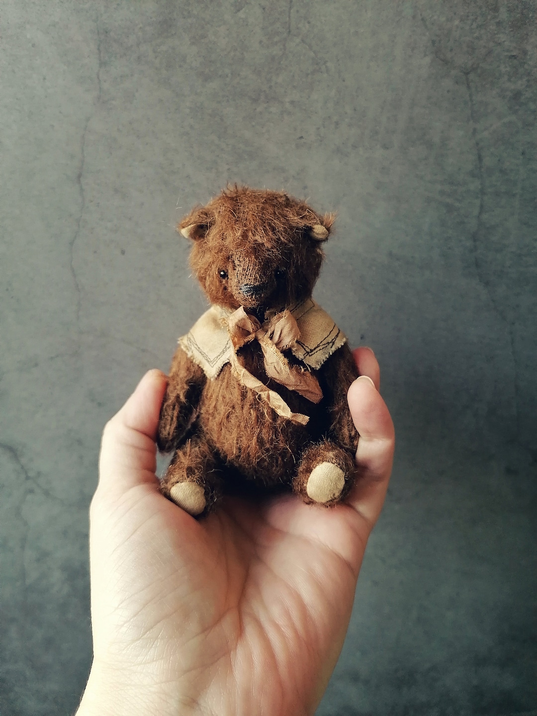 New Mohair Teddy Bear PATTERN 12cm - Etsy