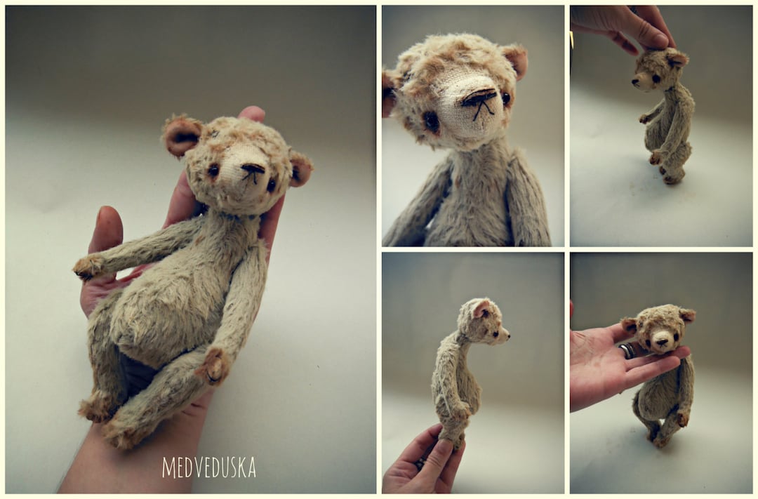 Artist Teddy Bear Pattern 6 Inch by Medveduska - Etsy