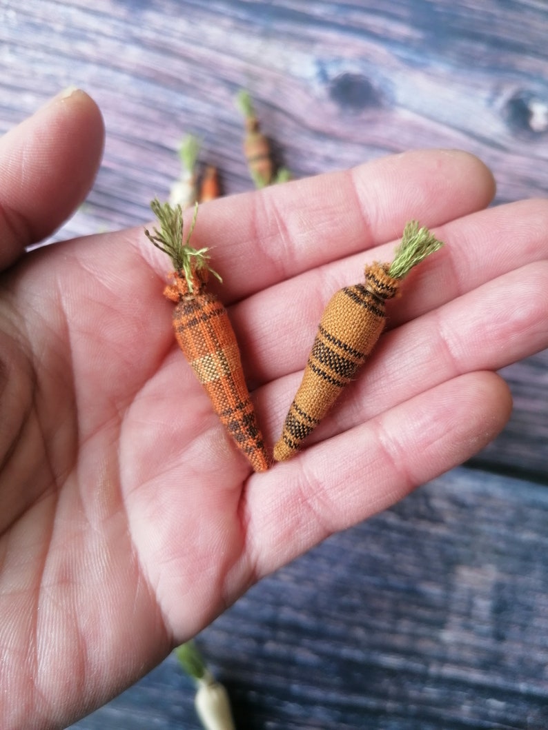 Primitive Miniature Carrot Pattern - Etsy