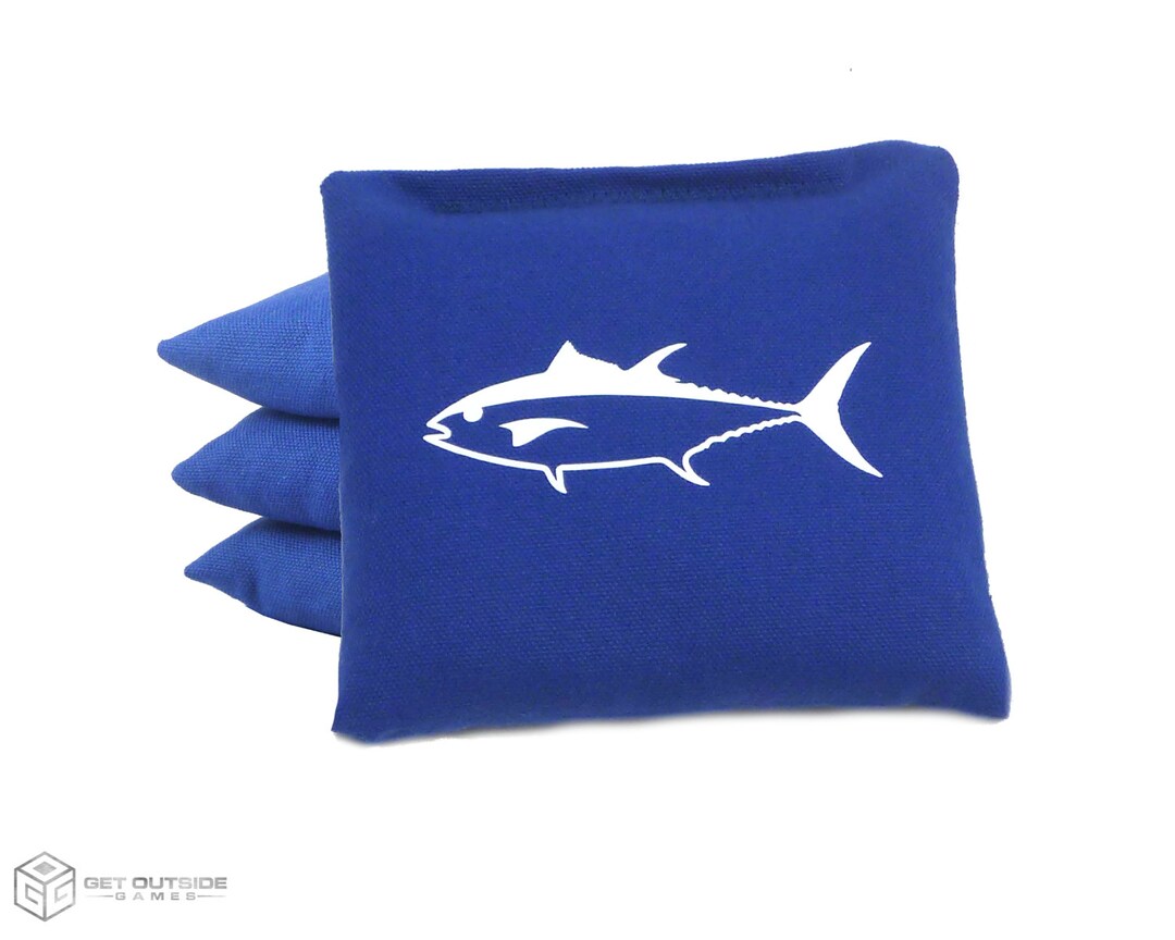 4 Tuna Fish Classic Series Cornhole Bags | Corn or All Weather With ...