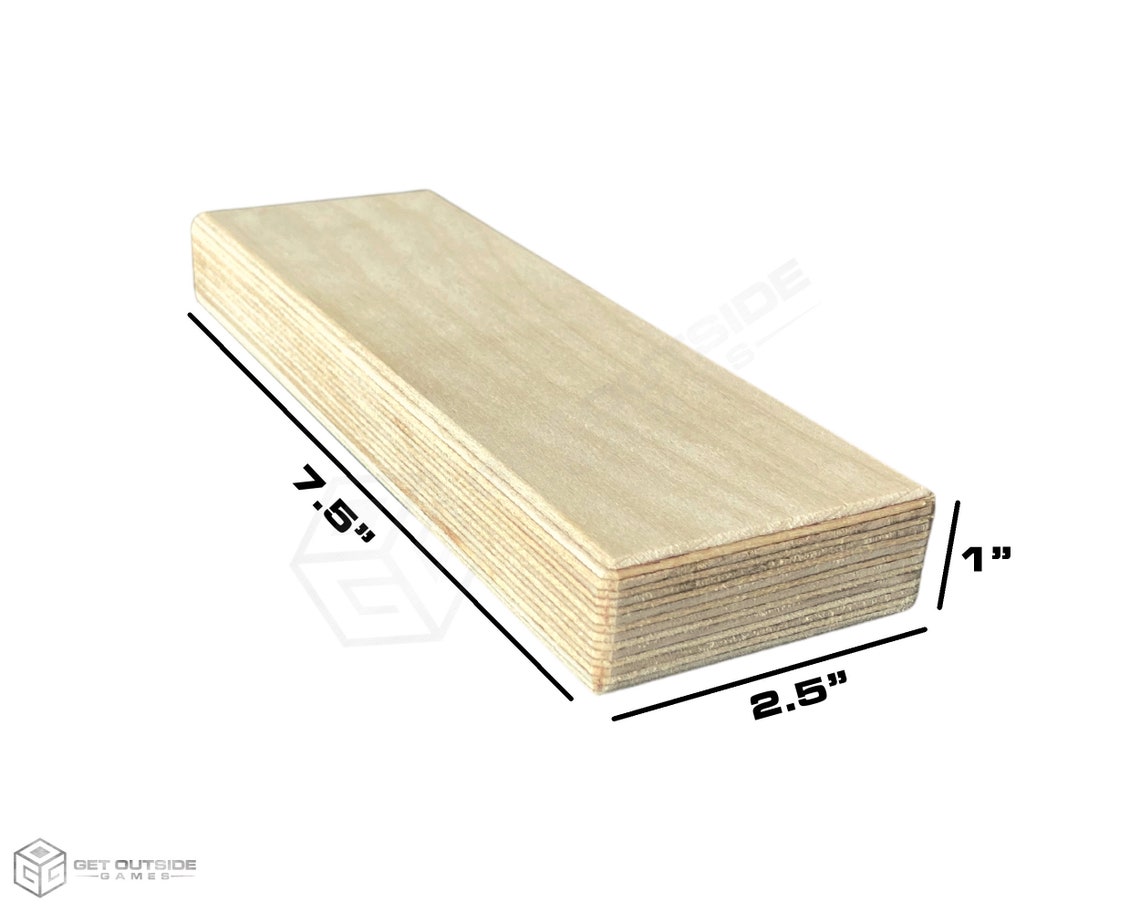 Premium Tabletop Tower Block Set - 1x3 - 54 or 60 Blocks by Get Outside ...