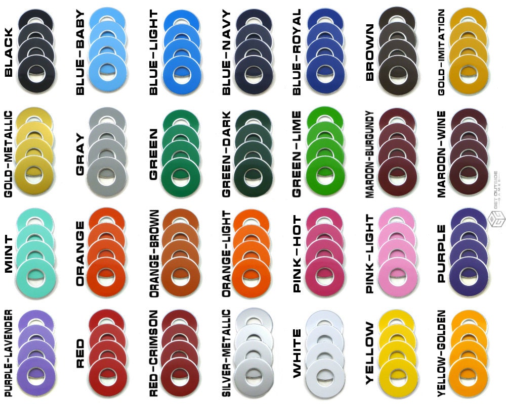 4 Vvashers - Washer Toss Game Washers by Get Outside Games - Etsy