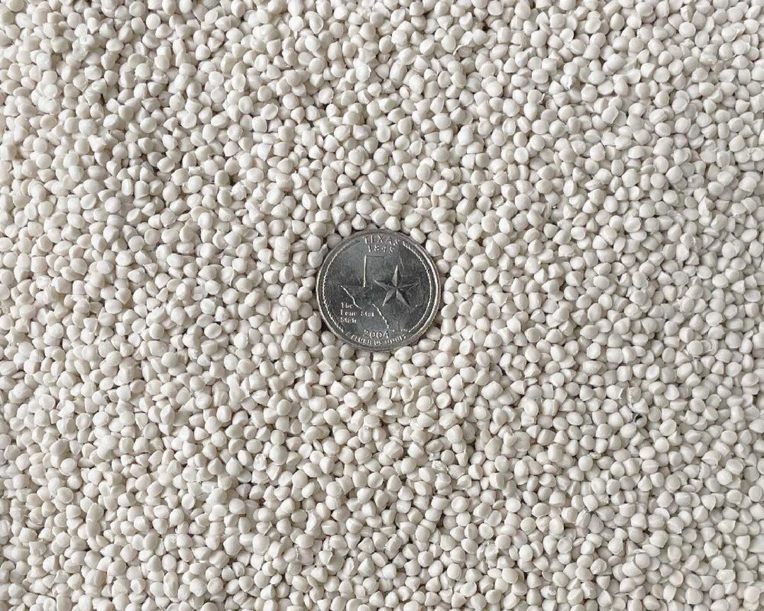 Small - Heavy Plastic Poly Pellets for Cornhole Bags, Craft Projects ...