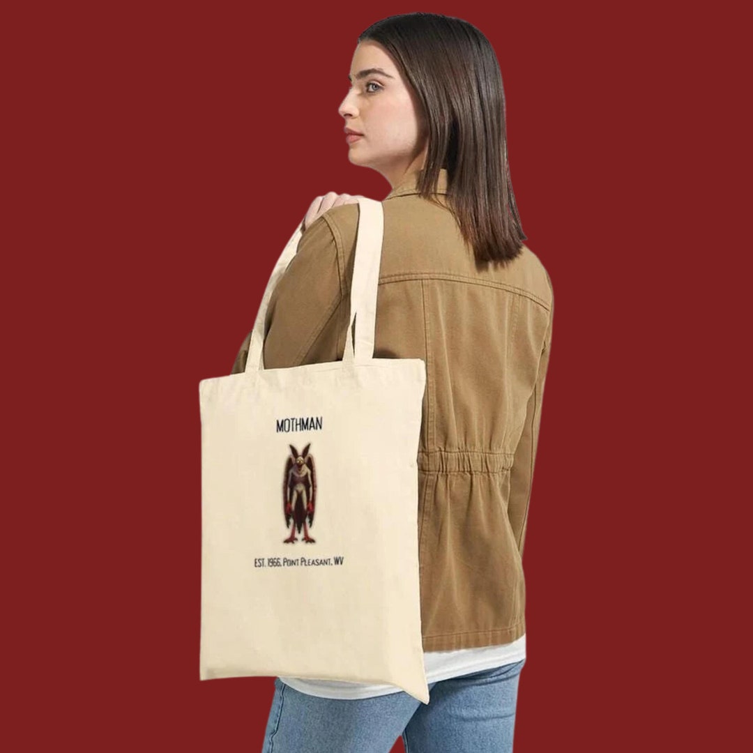 Mothman Tote Bag, Est. 1966, Point Pleasant, WV - Etsy