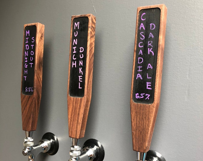Handcrafted Walnut Tap Handle Short - Etsy