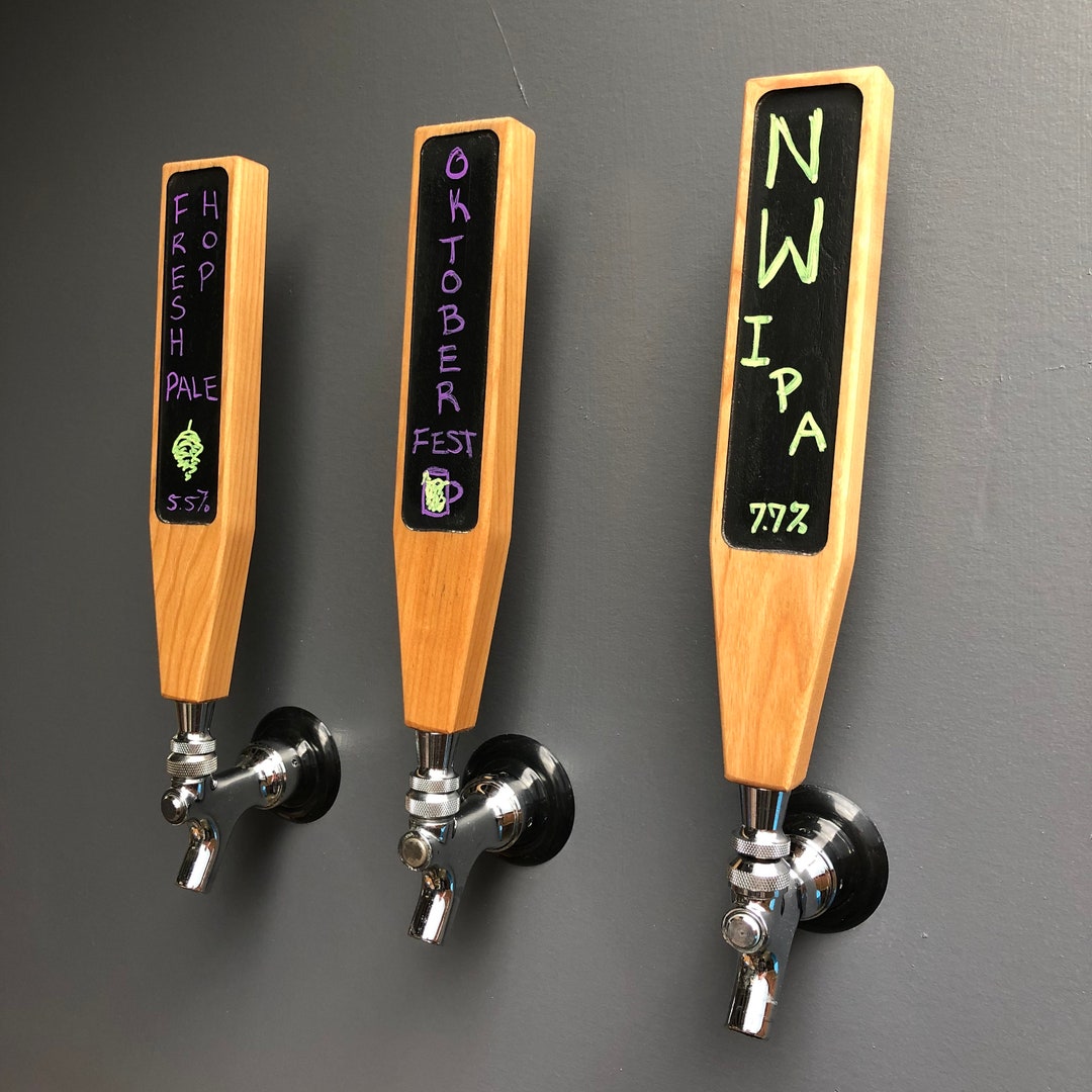 Handcrafted Cherry Tap Handle - Tall - Etsy