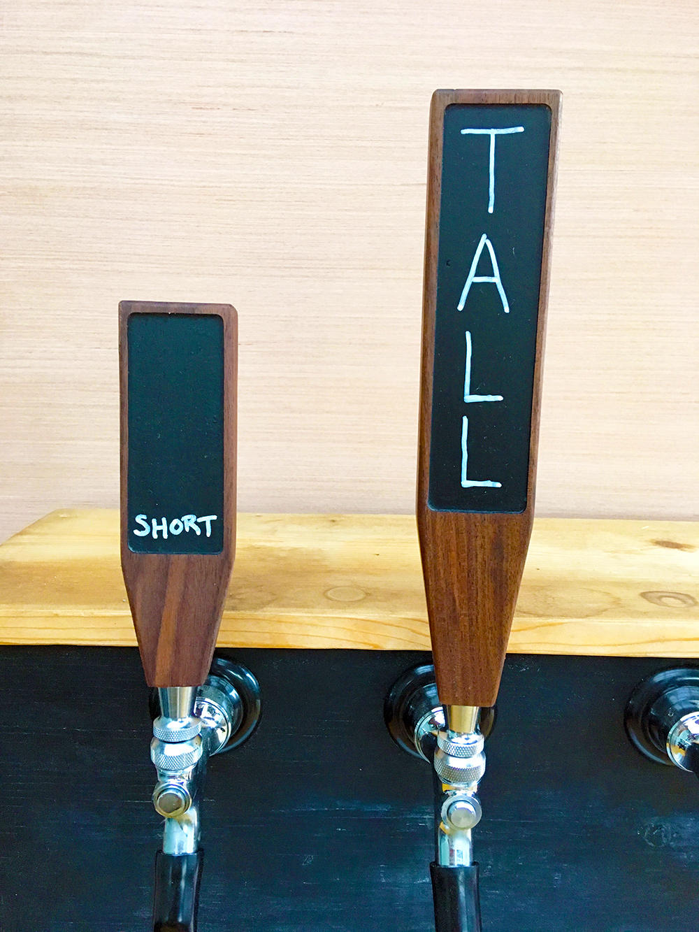 Handcrafted Walnut Tap Handle - Short - Etsy