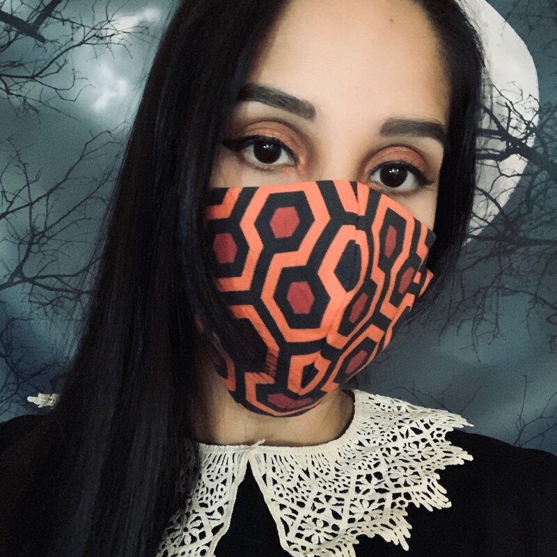Halloween Face Mask - Etsy