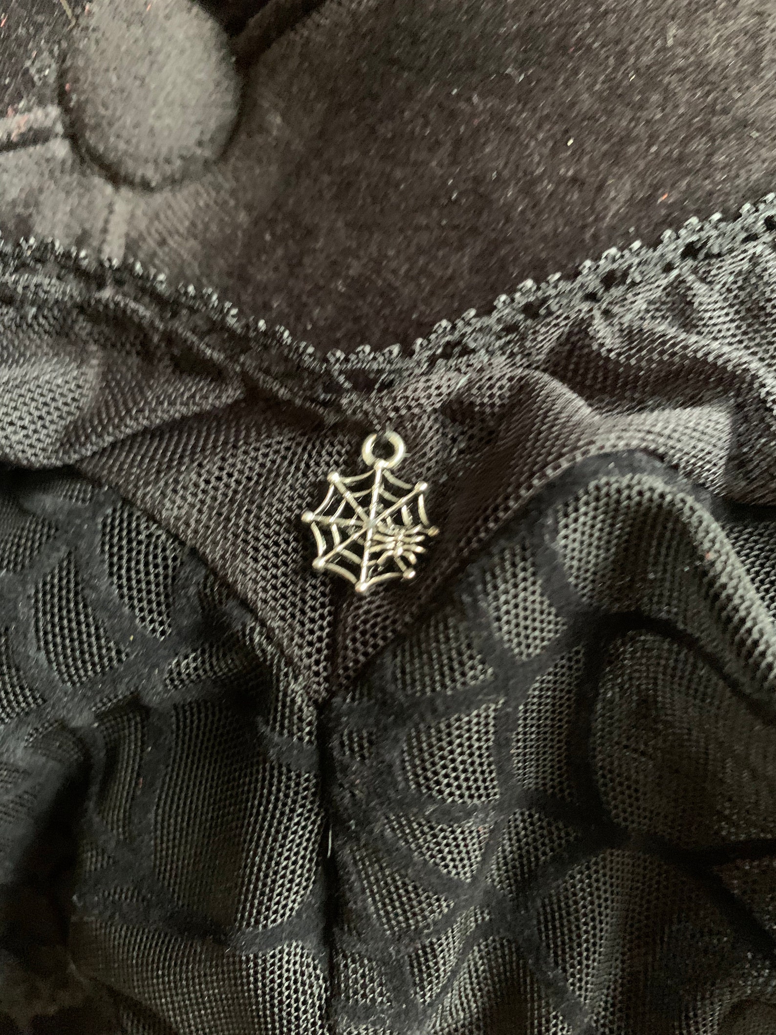 Spider Web Bralette Spider Web Sheer Sheer Bralette Gothic - Etsy