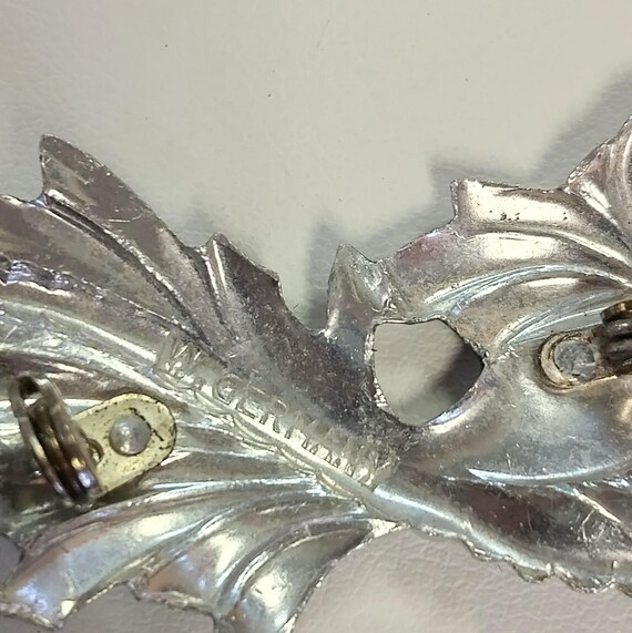 Vintage West Germany marked Fish Brooch Pin - Gem