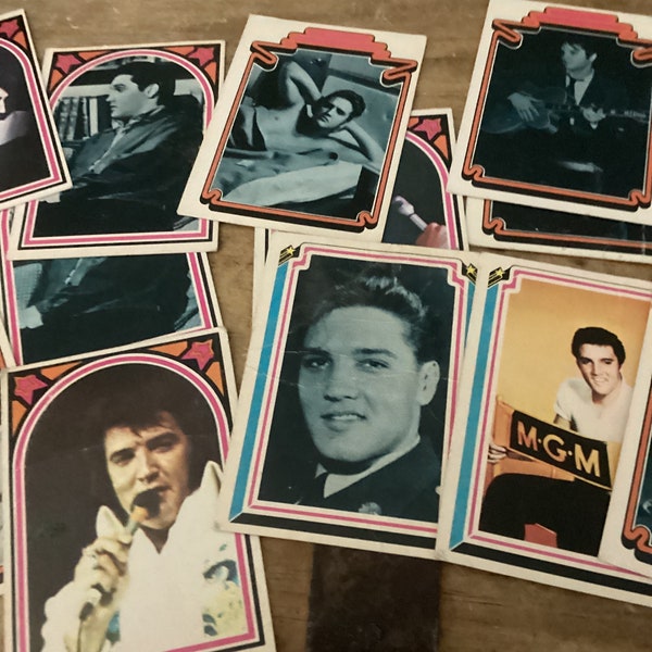 Elvis Presley Trading Cards - Etsy