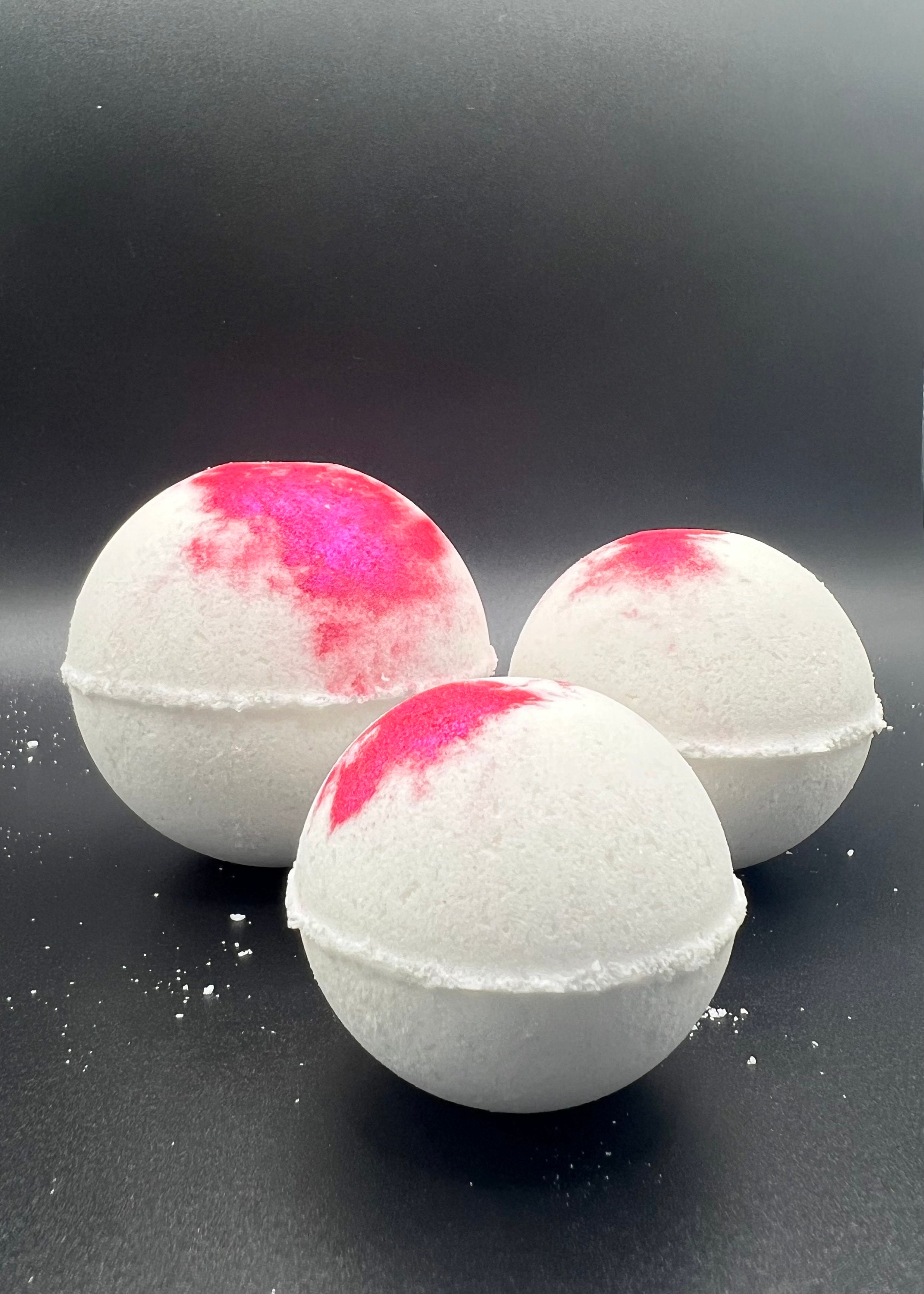Lavender & Rose Geranium Handmade Bath Bomb Essential Oil Aromatherapy ...