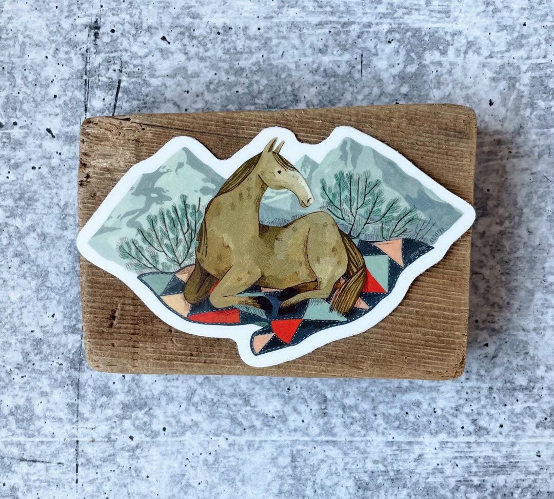 Sisters Oregon Horse Sticker Premium Die Cut Vinyl Stickers - Etsy