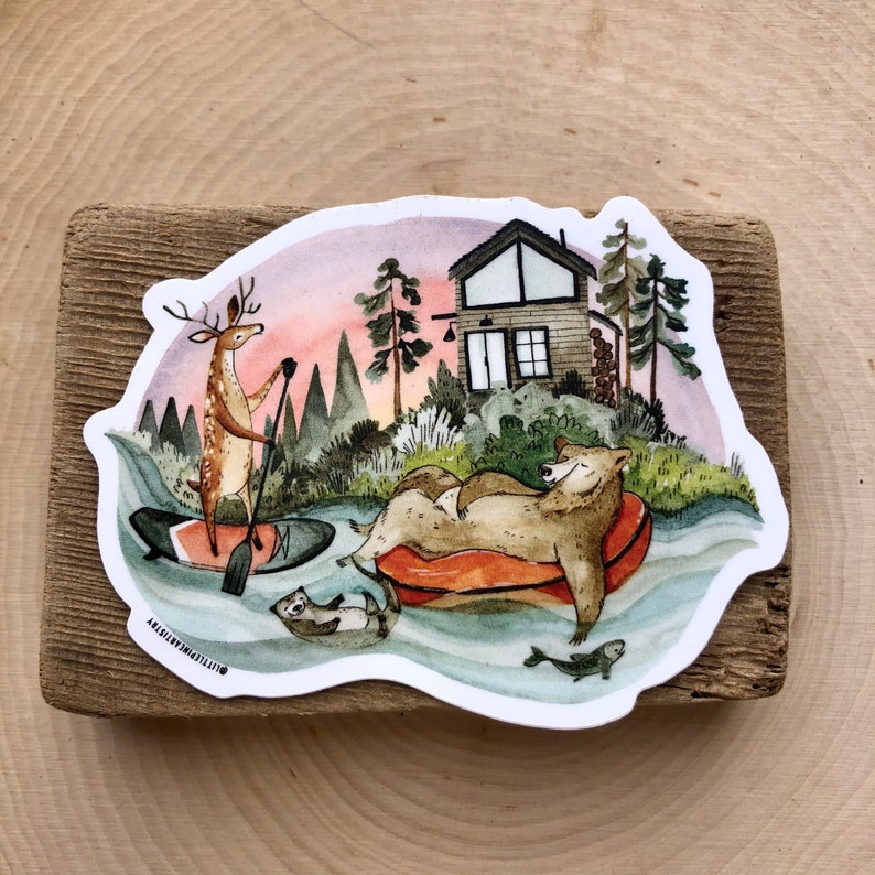 River Float Sticker Premium Die Cut Vinyl Stickers for - Etsy