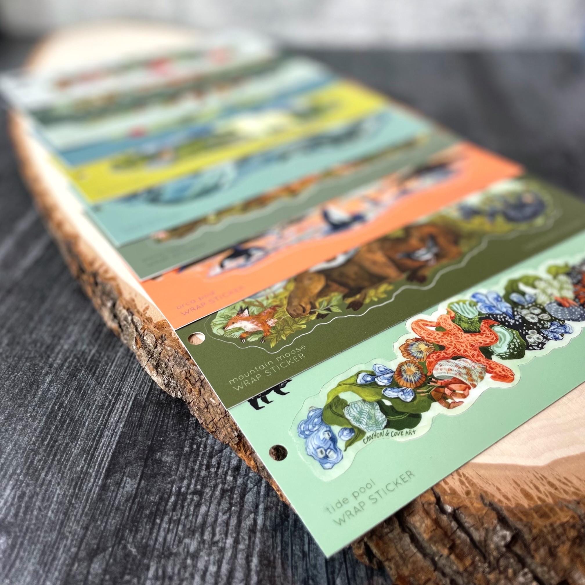 Tide Pool Wrap Sticker | Premium Die Cut Wrap Vinyl Stickers | for ...