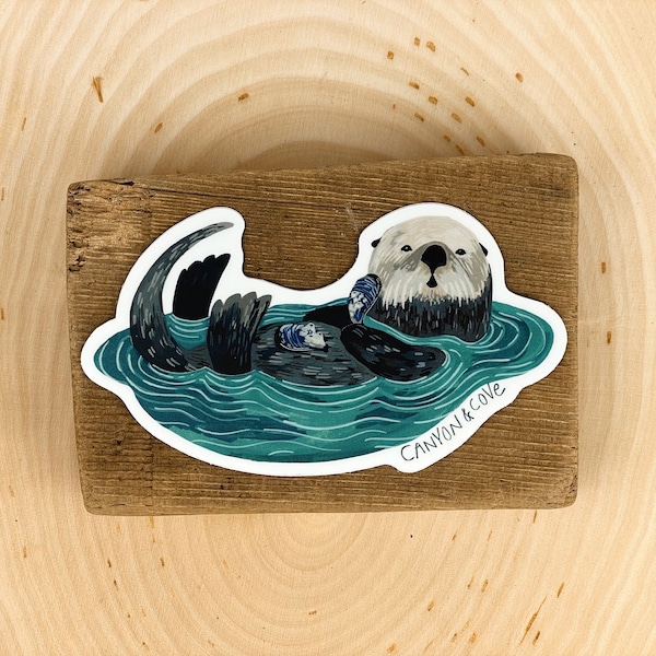 Otter Decal - Etsy