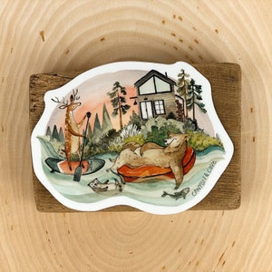 River Float Sticker | Premium Die Cut Vinyl Stickers | for Laptops ...