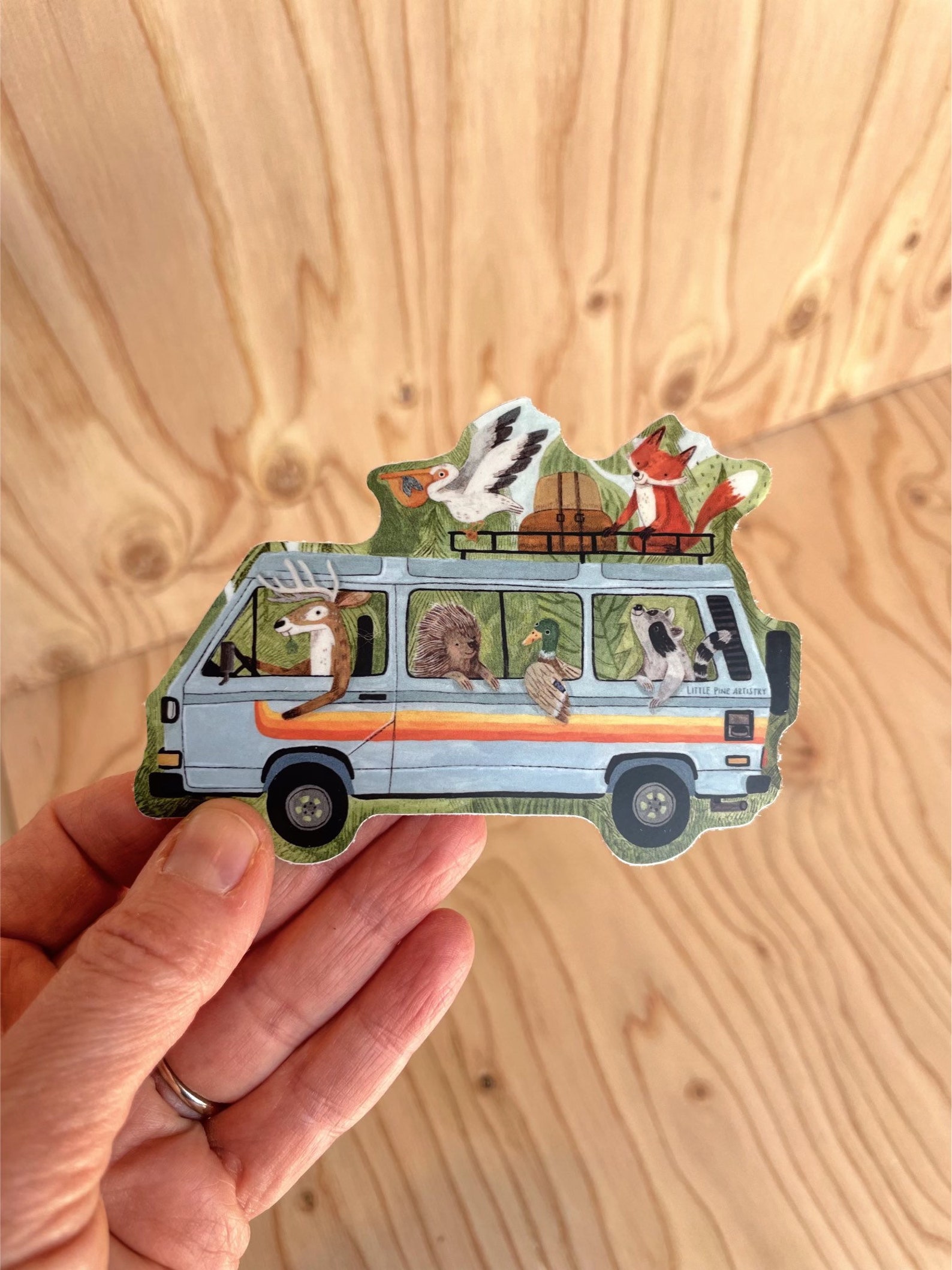 Van Life Sticker Premium Die Cut Vinyl Stickers for - Etsy
