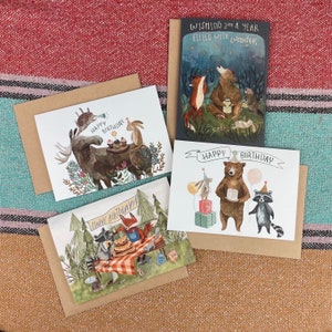 Forest Cake Birthday Card | Happy Birthday Cards | Outdoor Cards ...