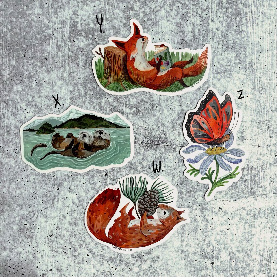 You Pick Sticker Pack Custom Amount of Premium Animal - Etsy