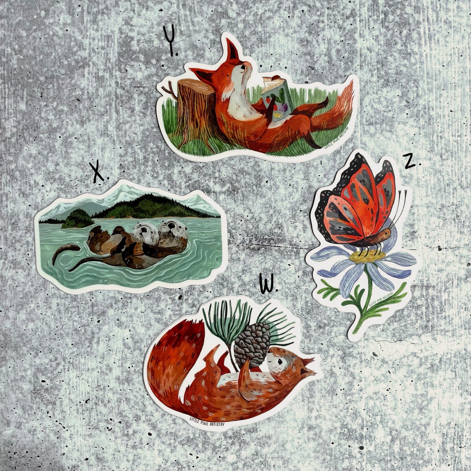 You Pick Sticker Pack Custom Amount of Premium Animal - Etsy