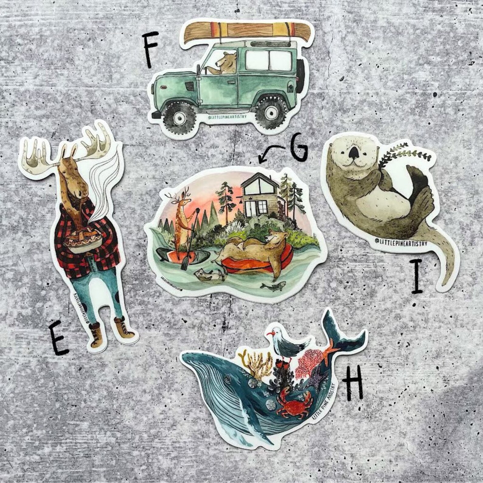 You Pick Sticker Pack Custom Amount of Premium Animal - Etsy