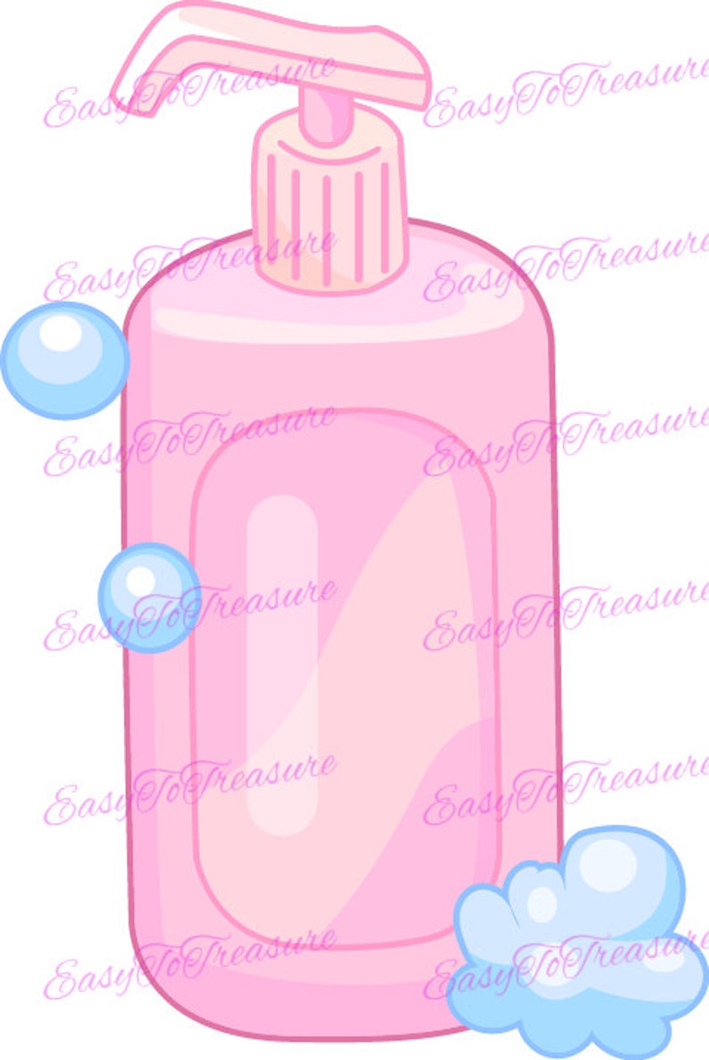 Bath Time Clipart, Rubber Ducky Clipart, Hygiene Clip Art, Bubble Bath ...