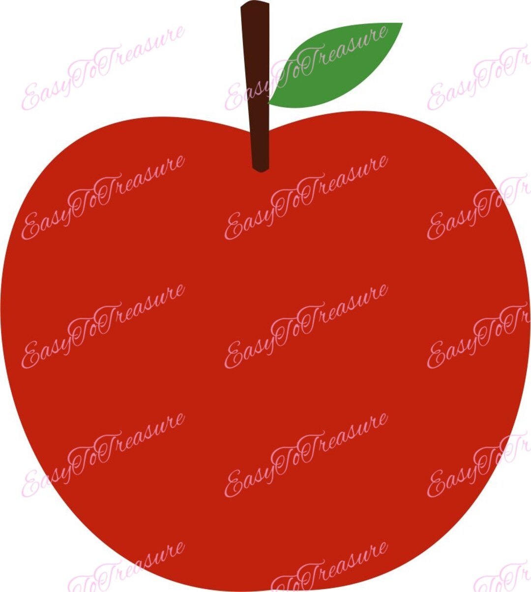 Apple Clipart, Classroom Decor, Back to School Clip Art, Apple for ...