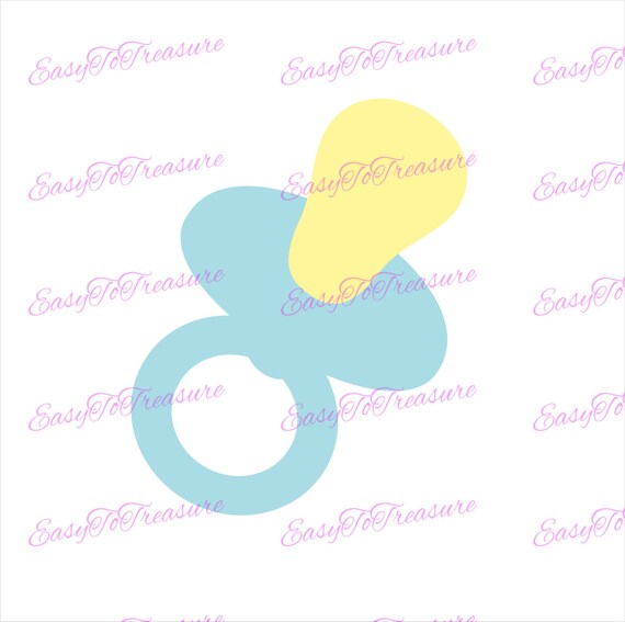 Yellow Pacifier Png